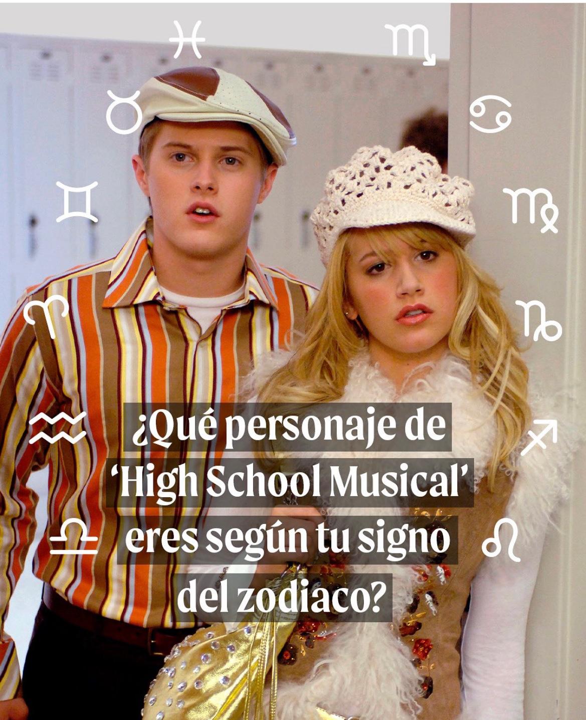 Horóscopo: ¿Qué personaje de "High School Musical" eres? - WomanTime ...